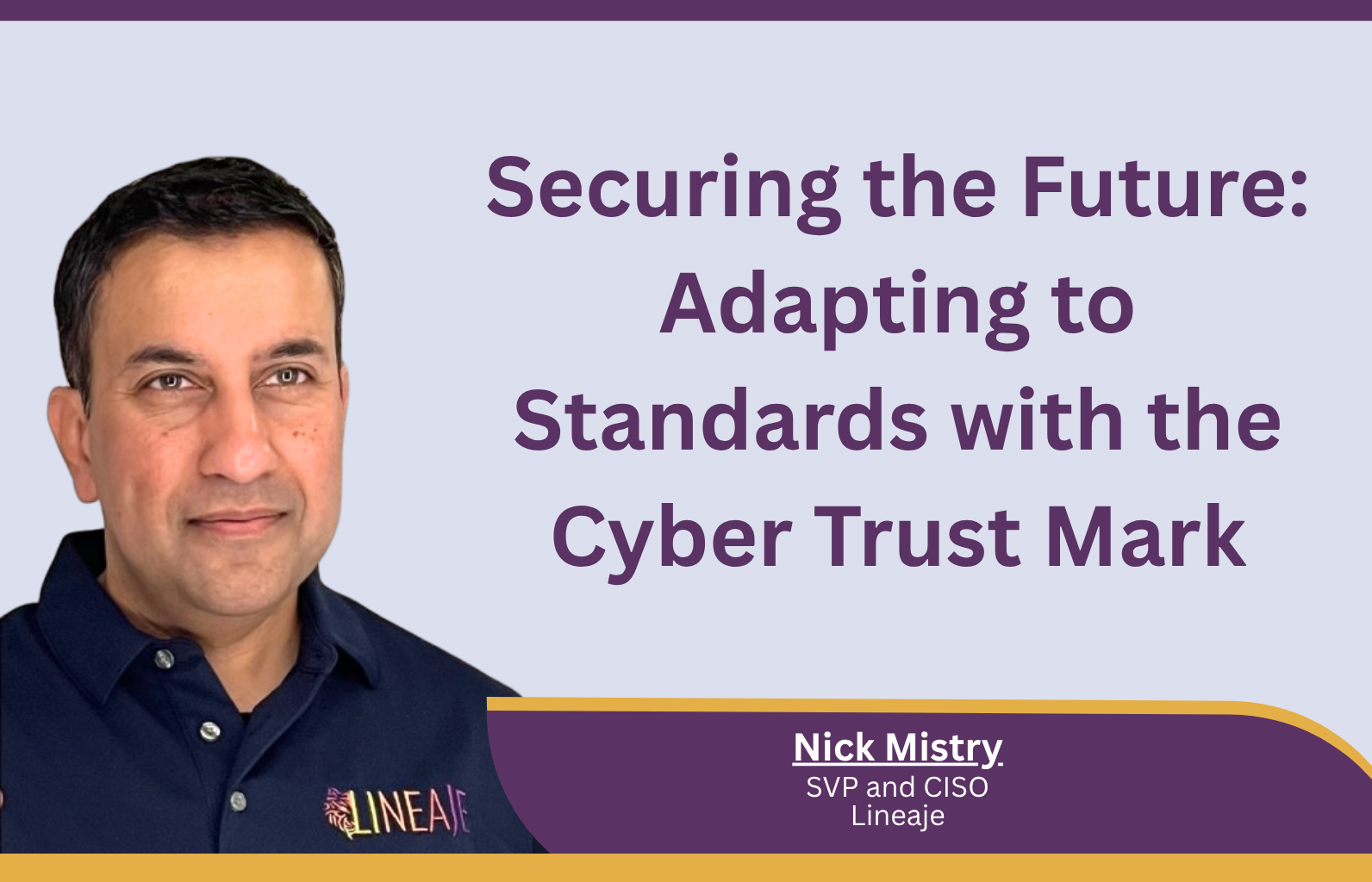 Securing the Future: Adapting to Standards with the Cyber Trust Mark ...